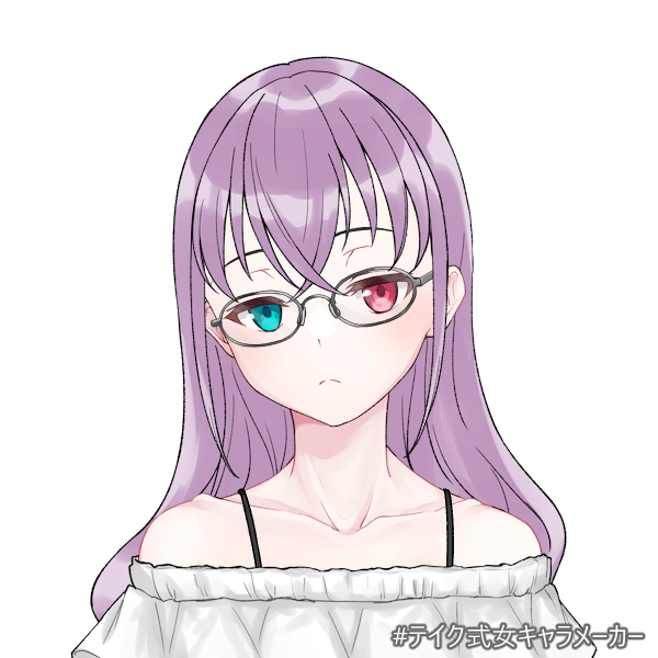 N−秋ヶ瀬一葉 on Twitter: "Picrewの「テイク式女キャラメーカー」でつくったよ！ https://picrew.me/share?cd=FZtsbJzNmZ… #Picrew ...