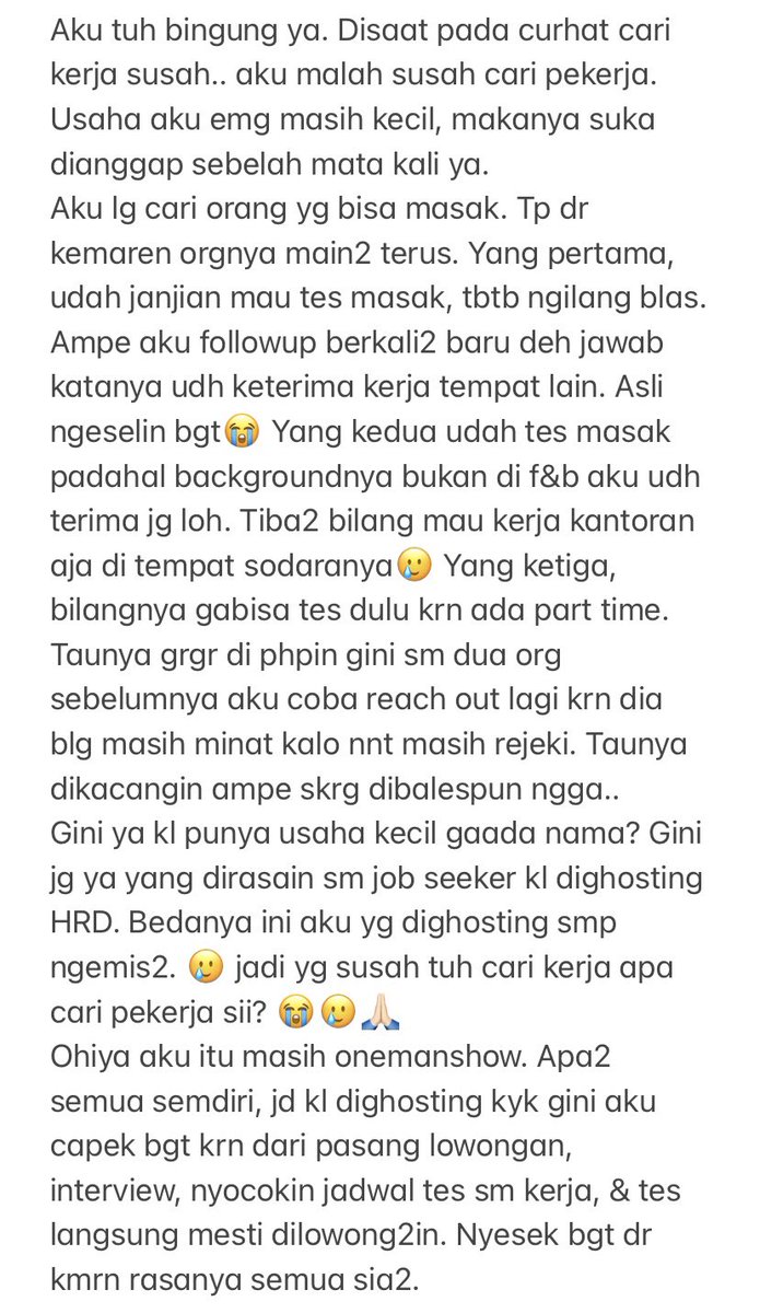 BACA RULES (bit.ly/worksfess) on Twitter: "CW// ngeluh work! Jujur aku ...