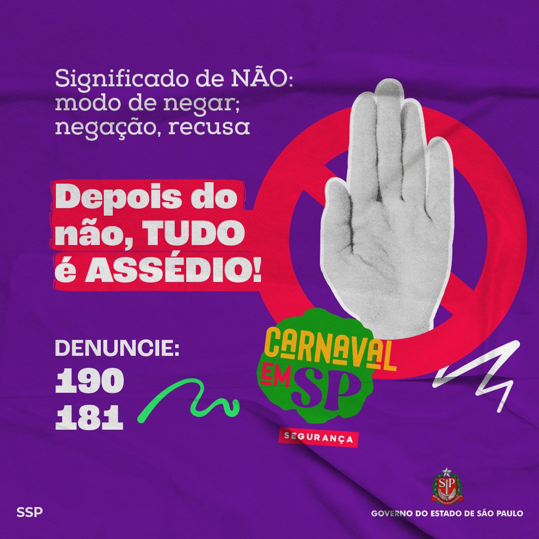 Governo De S Paulo On Twitter Neste Carnaval Coloque O Respeito Em