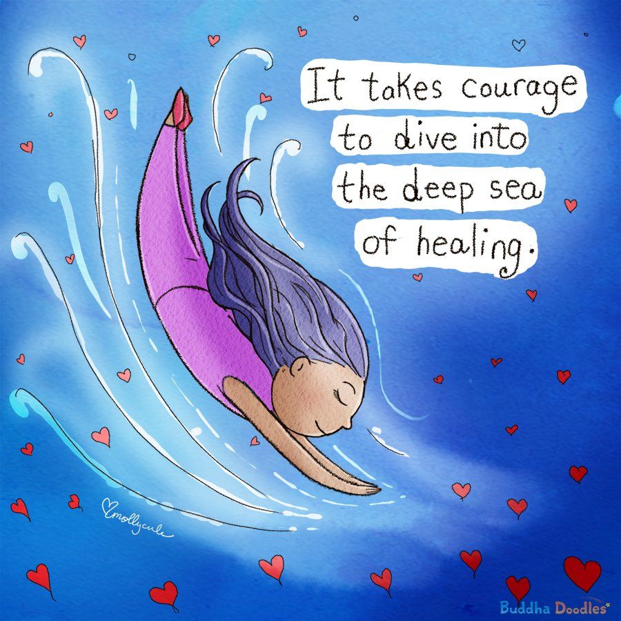 Inspiration by John 🌻 on Twitter: "“It takes courage to dive into the ...