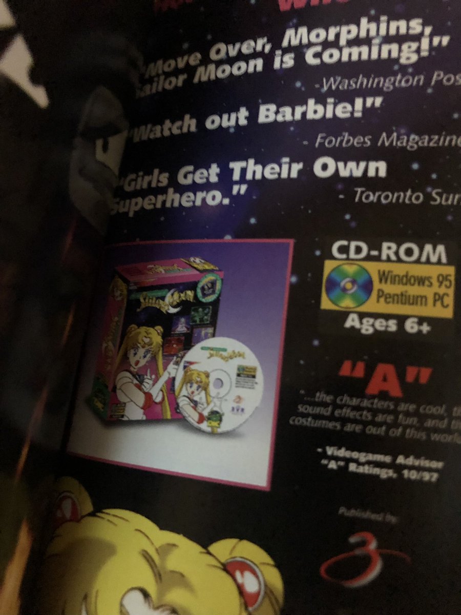 Daily Makoto Kino/Sailor Jupiter on Twitter: "RT @SailorMoon_News: Did anyone have this “3D ...