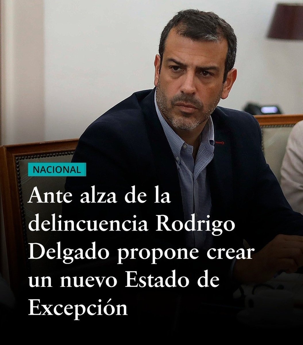 Rep Federal Chile On Twitter El Ex Ministro Del Interior Rodrigo