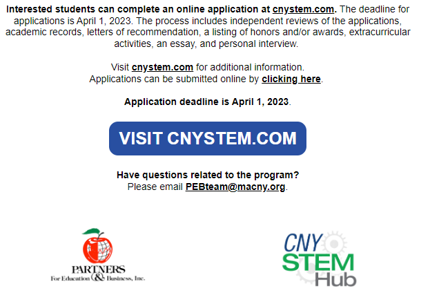 STEM ai on Twitter: "RT @glenn_a_allen: @cnystem #CNY #STEM scholarships are available again for ...