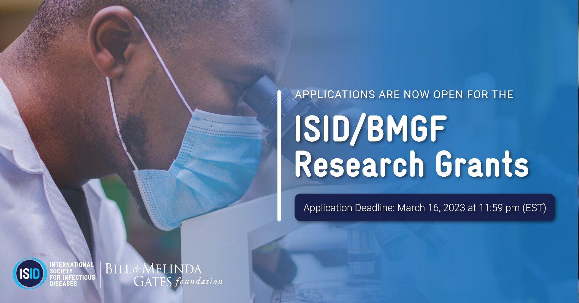International Society for Infectious Diseases on Twitter: "Apply now for the ISID/BMGF Research ...