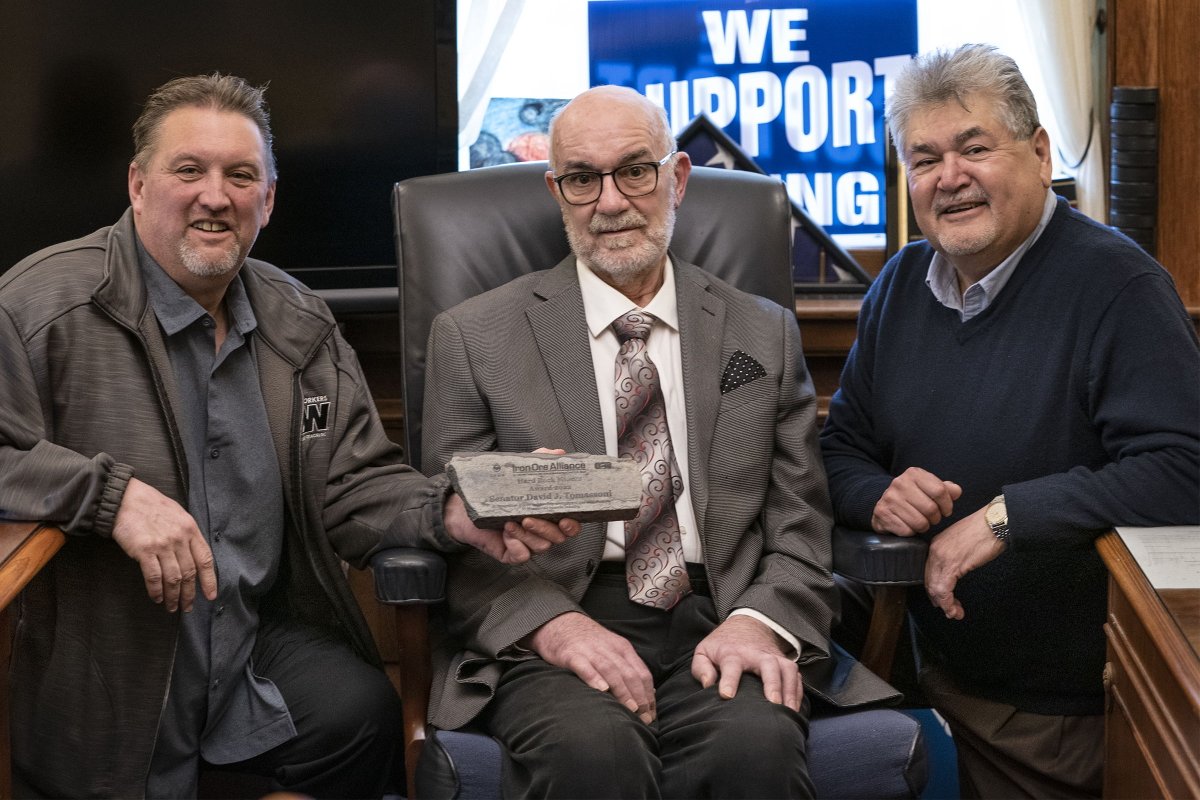 Ida Rukavina, Commissioner of Iron Range Resources and Rehabilitation ...