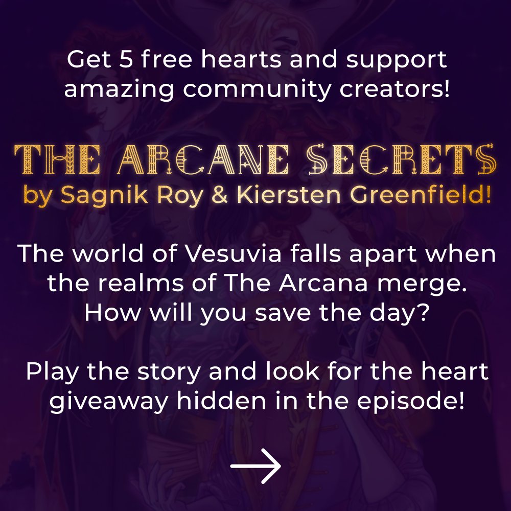 The Arcana on Twitter: "The world can't stay saved, can it? Get 5 free hearts by reading THE ...