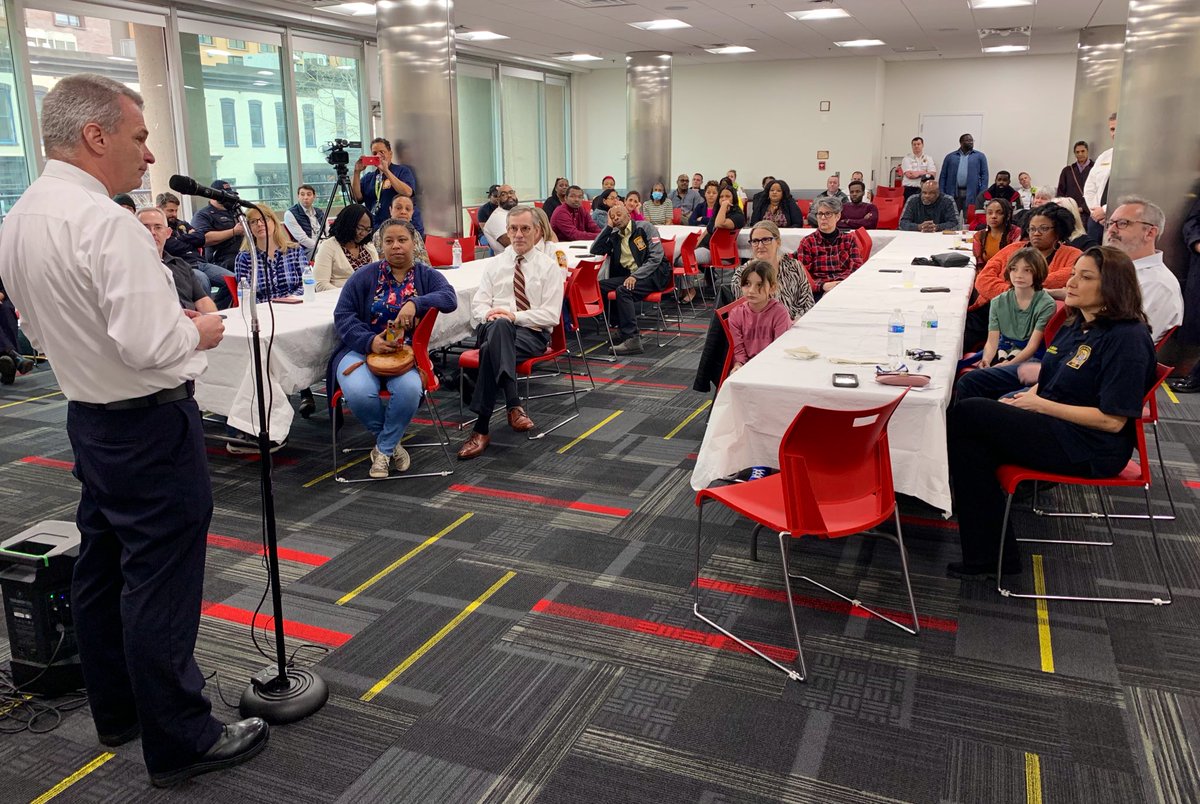 The DC Fire and EMS Department honoring Chief of Staff Amy Mauro, who ...