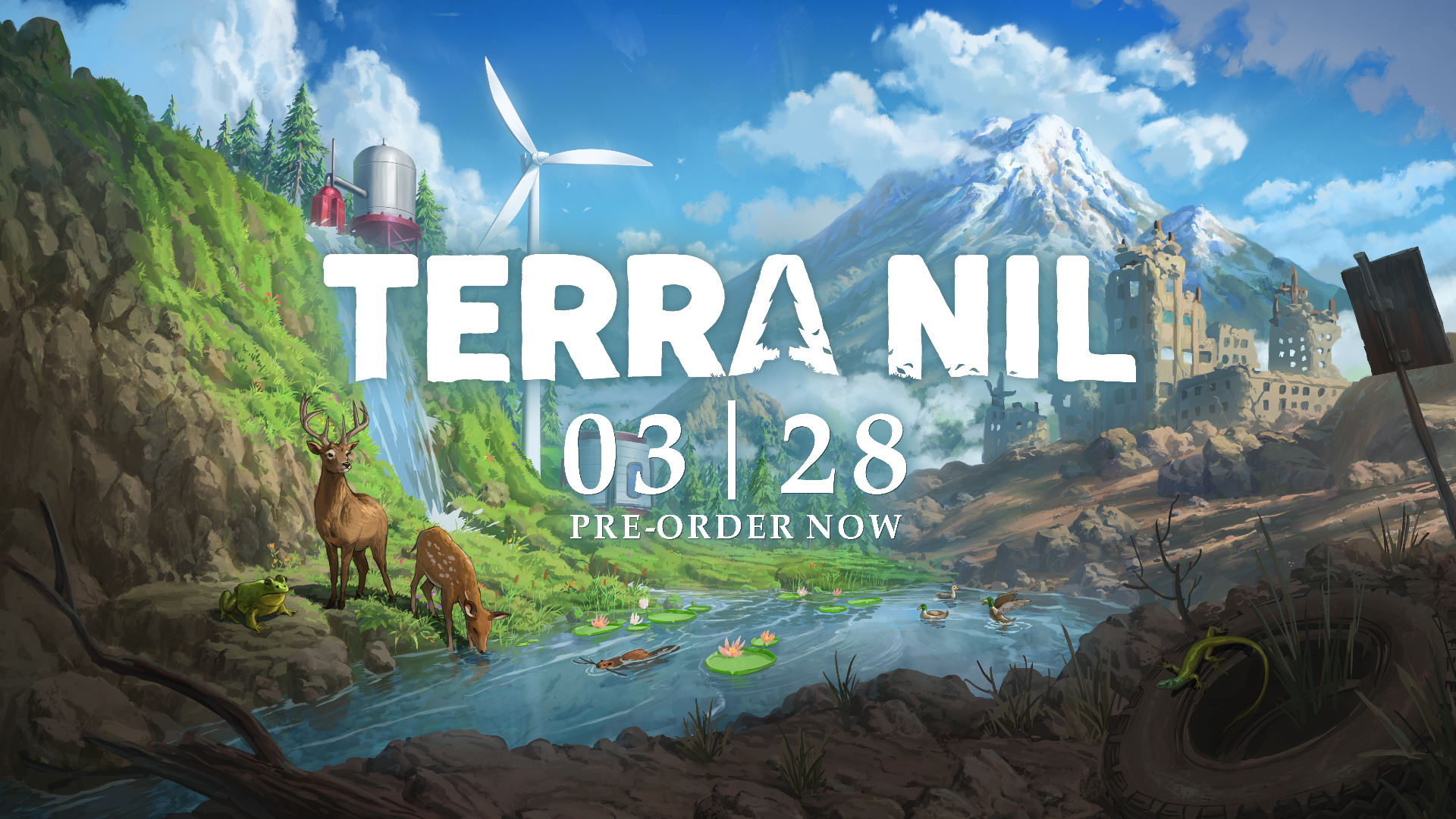 Devolver Digital on Twitter: "Terra Nil reclaims the wasteland on March 28 via PC and Netflix ...