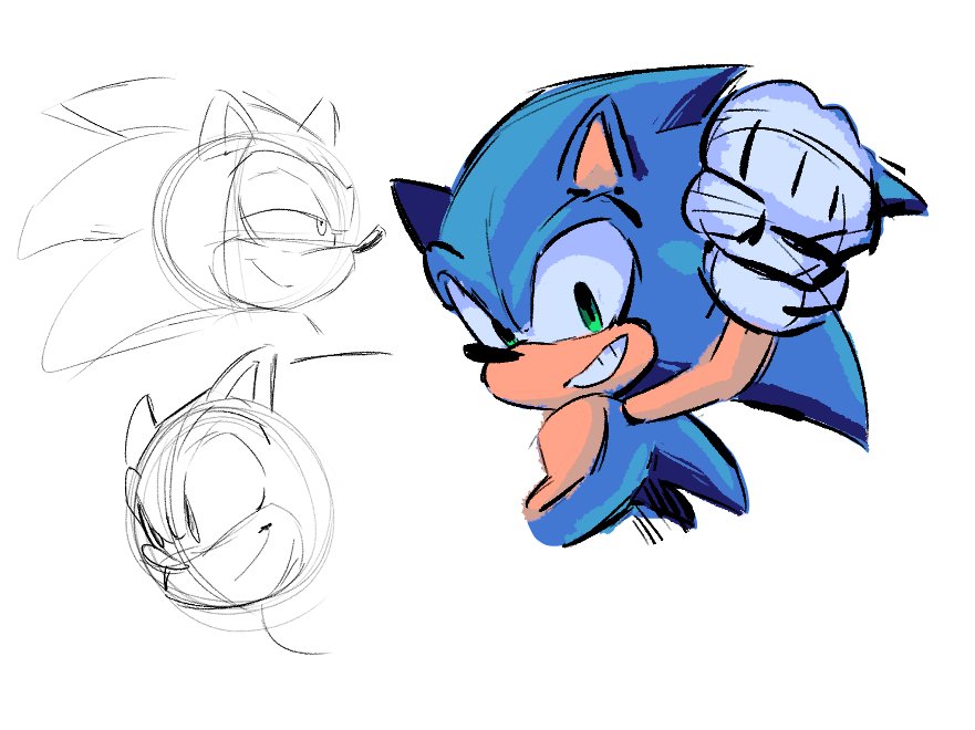 ソニック 「sonic 」|Gigi D (Sonic account)のイラスト