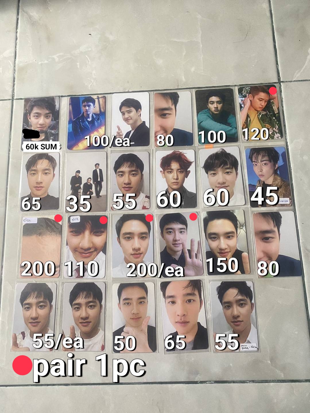 Adhi • Open gestun spaylater krediv0 • Order by WA on Twitter: "엑소 포카 양도 Want To Sale [WTS] EXO ...