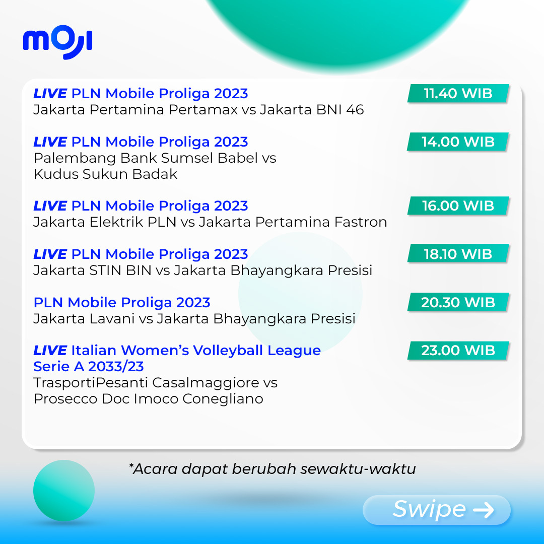 Its MOJI on Twitter: "Feel The New Excitement with Moji! Catat jadwal tayang program favorit ...