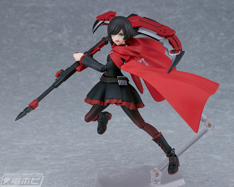 電撃ホビーウェブ on Twitter: "【今週の話題】『#RWBY 氷雪帝国』ルビー・ローズがfigmaとなって登場！「笑顔」「叫び顔」「ウインク顔」の表情パーツや、鎌形態、銃形態の ...