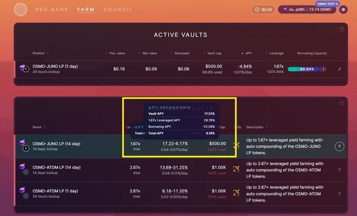 1/ The Dawning of a new age is coming to @osmosiszone @ApolloDAO Liquidity Vaults are coming ...