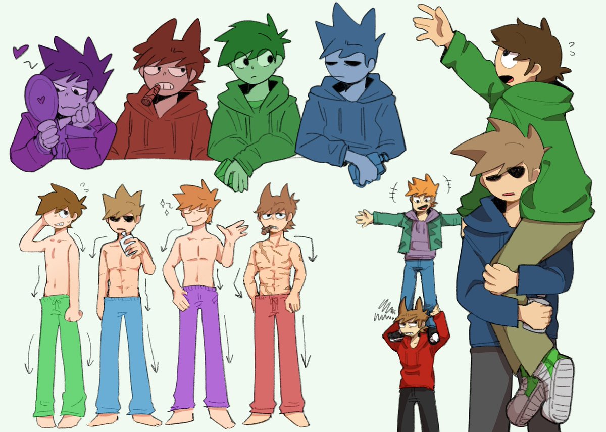 ILNGL on Twitter: "Random stuff #eddsworldfanart #eddsworld #tomedd #tordedd"