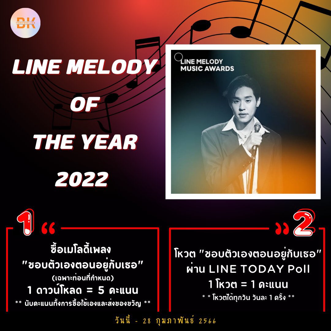 mookdyo♡•ลังเล•ใจเซเพราะเธอ•🌻💙 on Twitter: "RT @TrendforBillkin: LINE MELODY MUSIC AWARDS ชวนทุก ...