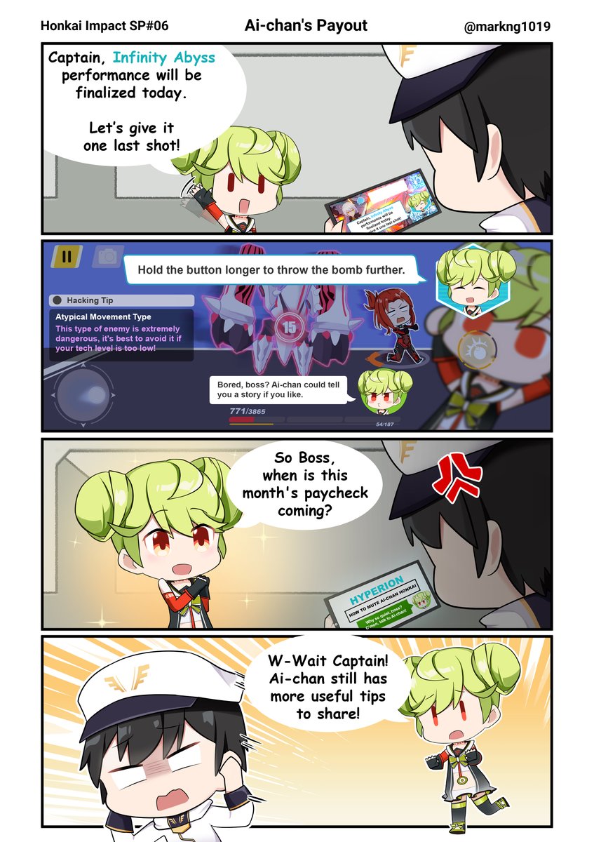 「Dear Captain, the Anniversary Express you're taking is calli」Honkai ...