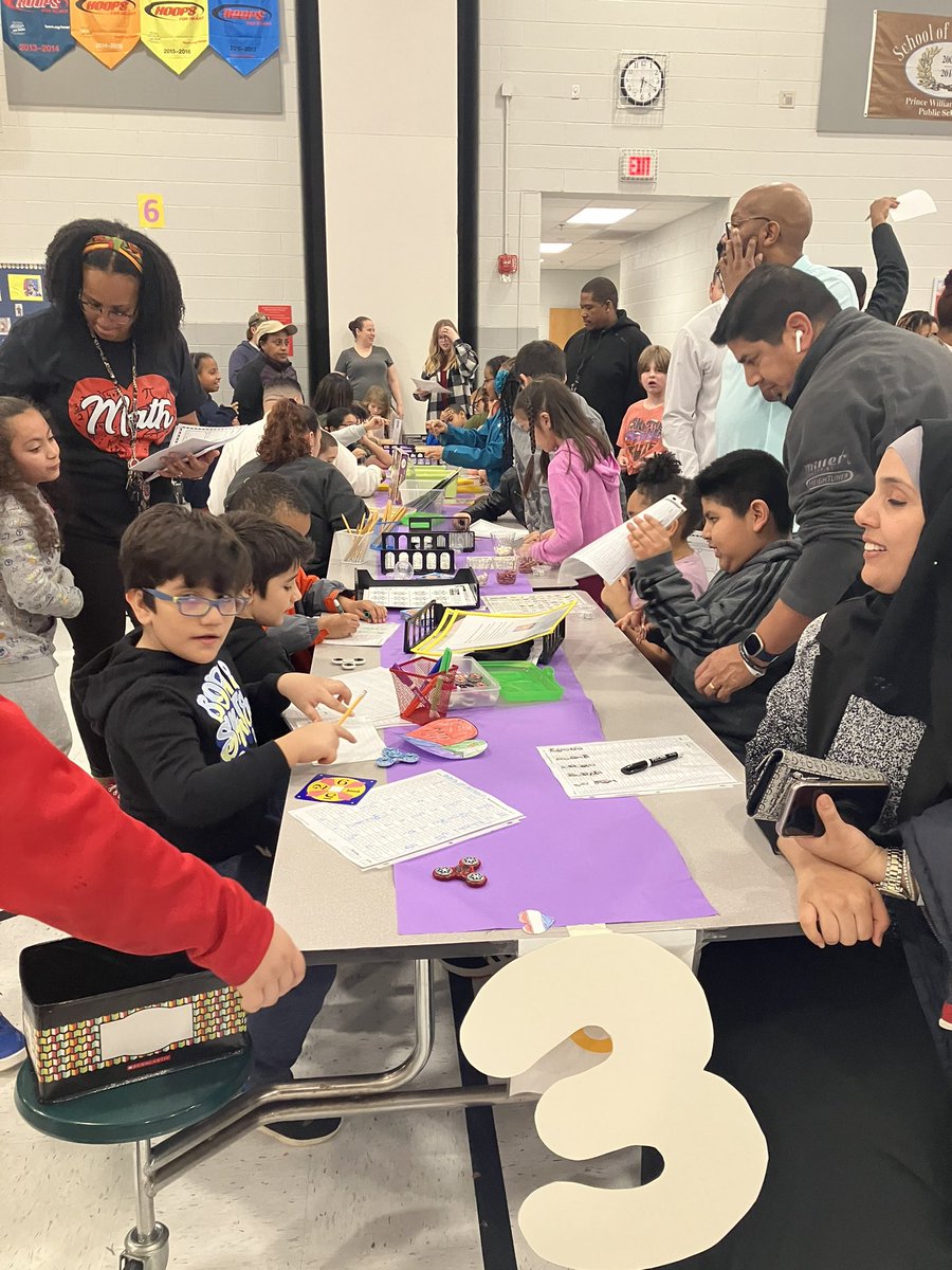 PWCS on Twitter: "RT @lees_eagles: Math Family Engagement Night at ...