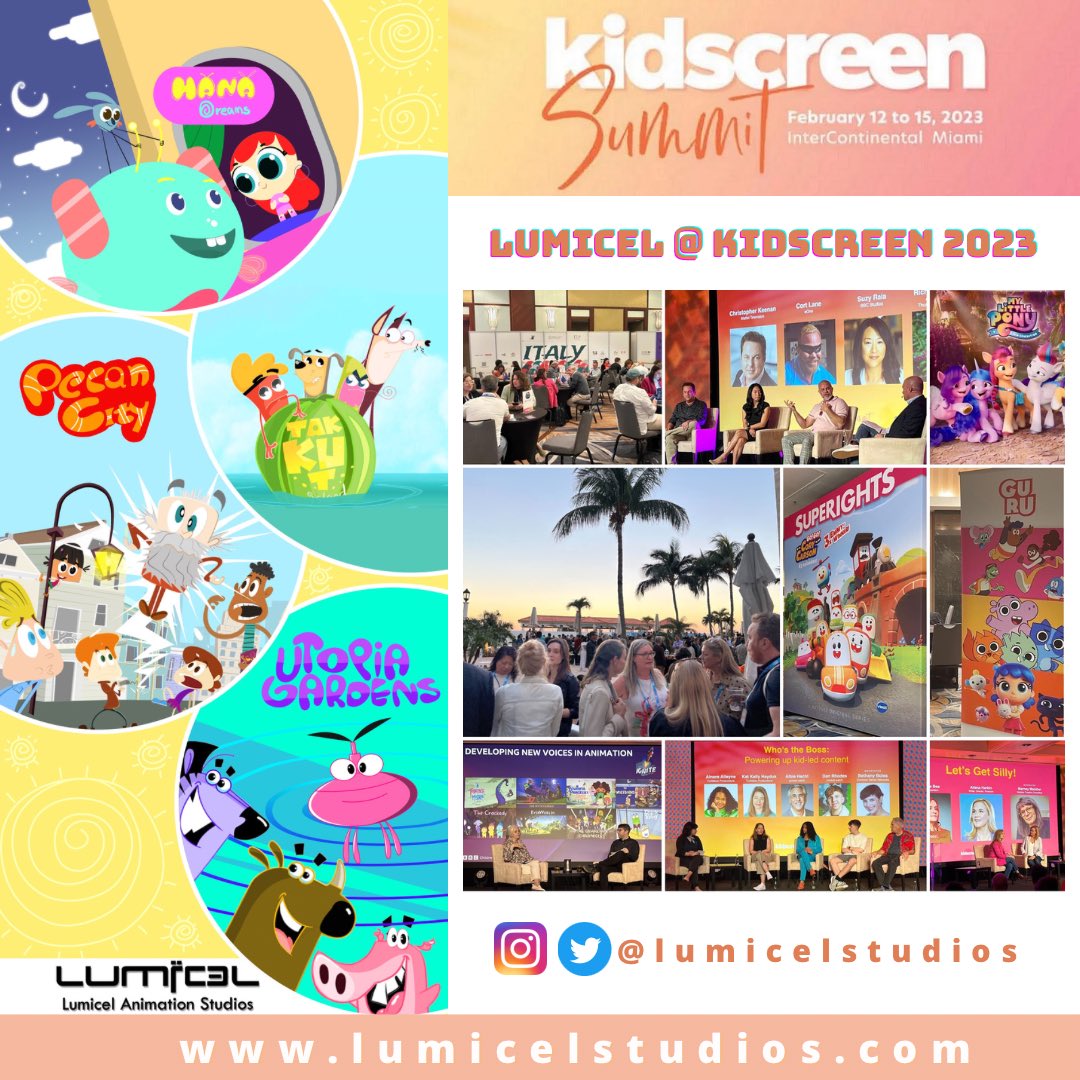 Lumicel Animation Studios on Twitter: "That’s a wrap. What a week at Kidscreen Summit 2023 in ...