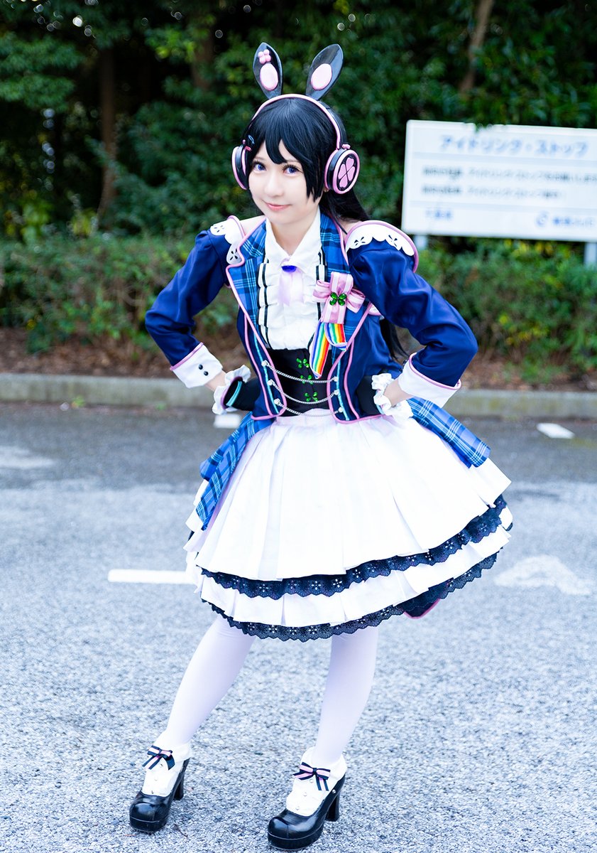 雪兎@2/12WF on Twitter: "【2023.02.12 ワンフェス(冬)】 モデル：みちこさん（@michiko99） 衣装：月ノ美兎（ライブ共通衣装ver.） 撮影させて ...