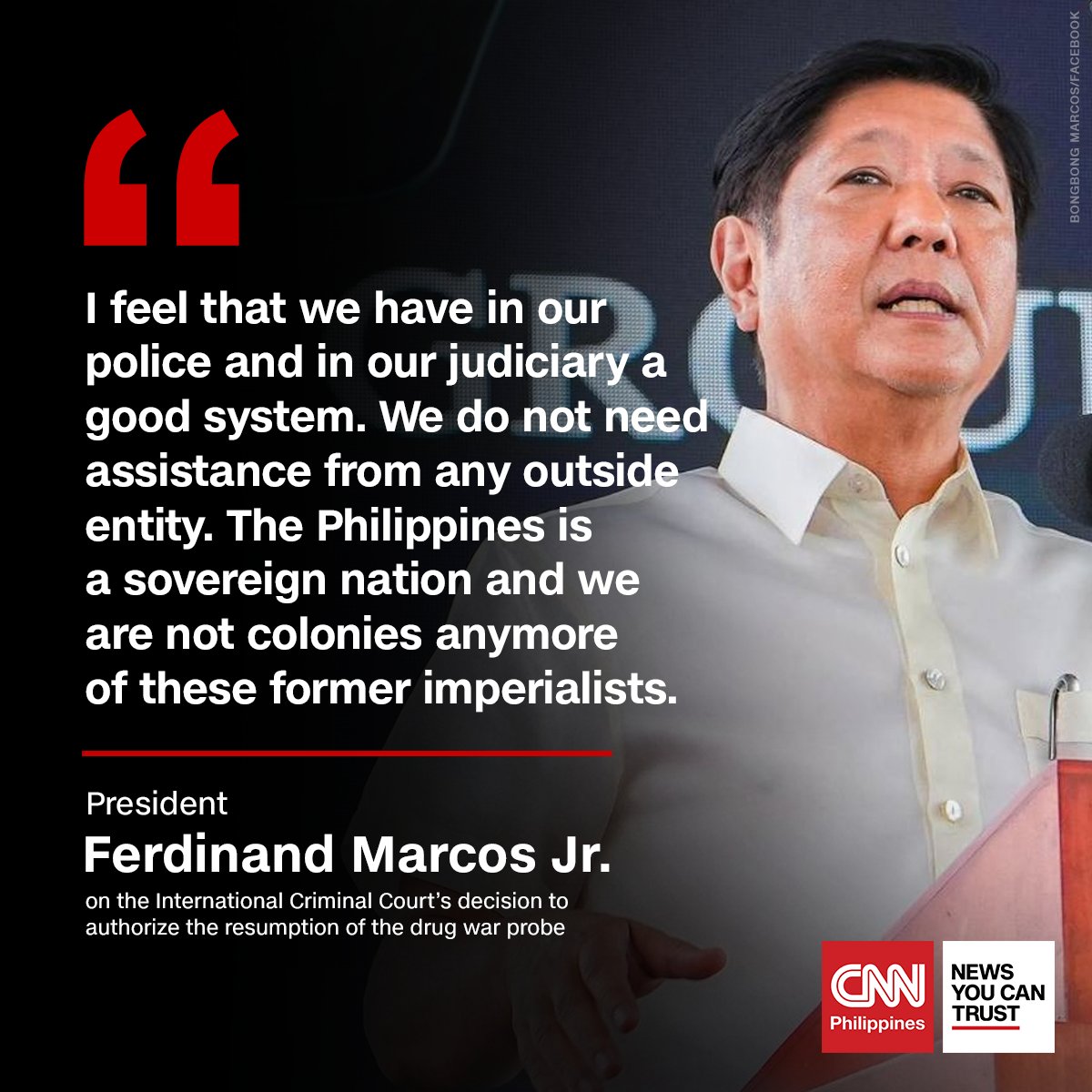 Cnn Philippines On Twitter President Ferdinand Marcos Jr Reiterates