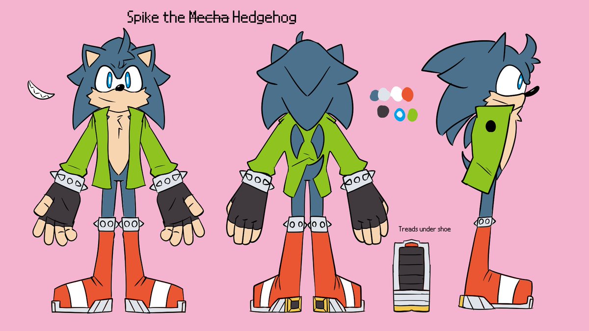Spike's Art Book on Twitter: "AYO #sonicoc is trending? Here's my sonic ocs"