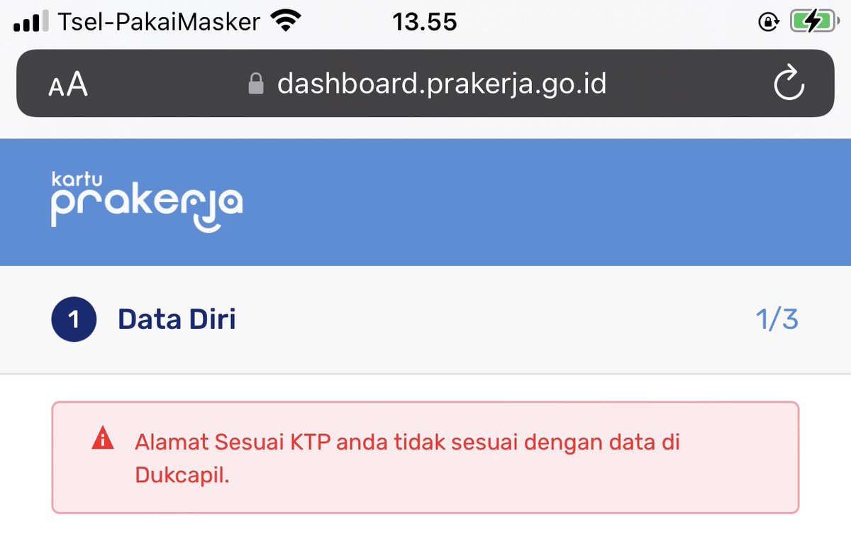 BACA RULES (bit.ly/worksfess) on Twitter: "Work! Aku coba daftar prakerja tapi kenapa ada ...