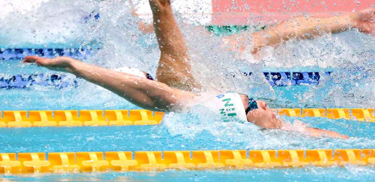 競泳NEWS on Twitter: "入江陵介、100M背で貫禄V 小学生・浜口の学童新記録に刺激「若い選手がどんどん出てくるのはうれしい」 https://hochi.news ...