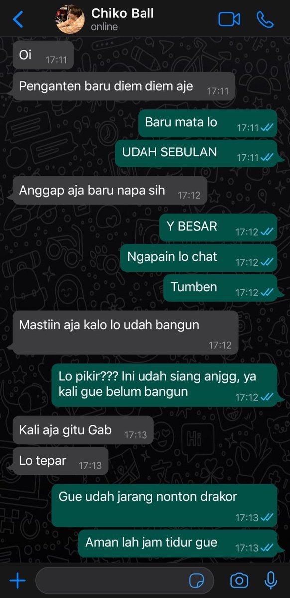 ncii - pvt jubi on Twitter: "Bilang apa lo Chik"