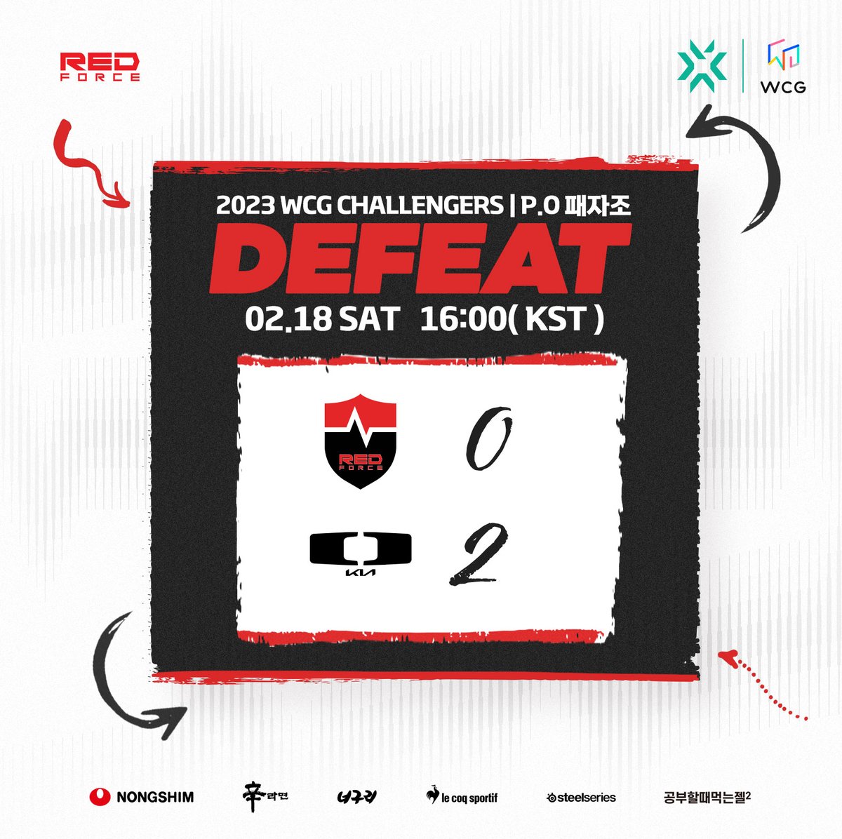 NS RedForce Global on Twitter: "[MATCH RESULT] #VALORANT Stage 1 of the 2023 WCG Valorant ...