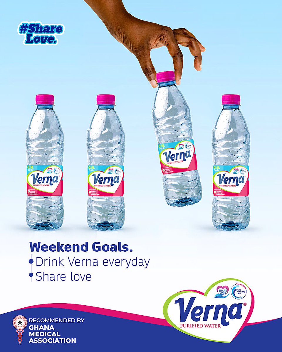Twellium Ghana on Twitter: "More hydration and Share Love Keep Hydrating With Verna Verna ...
