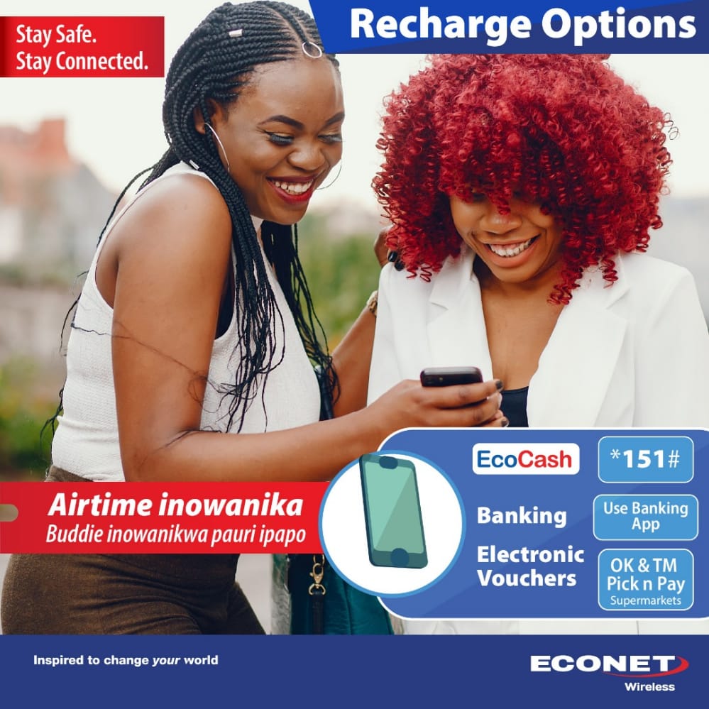 Econet Wireless On Twitter Recharge Your Phone Anytime And Stay