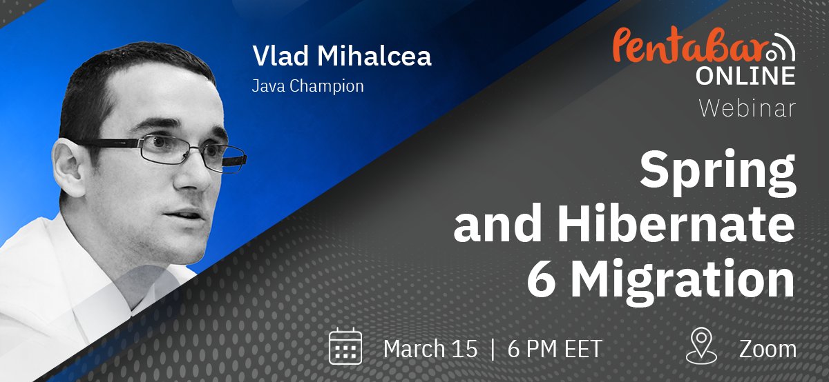 Java Code Daily on Twitter: "RT @vlad_mihalcea: 📢 If you plan on migrating to Spring 6 or ...