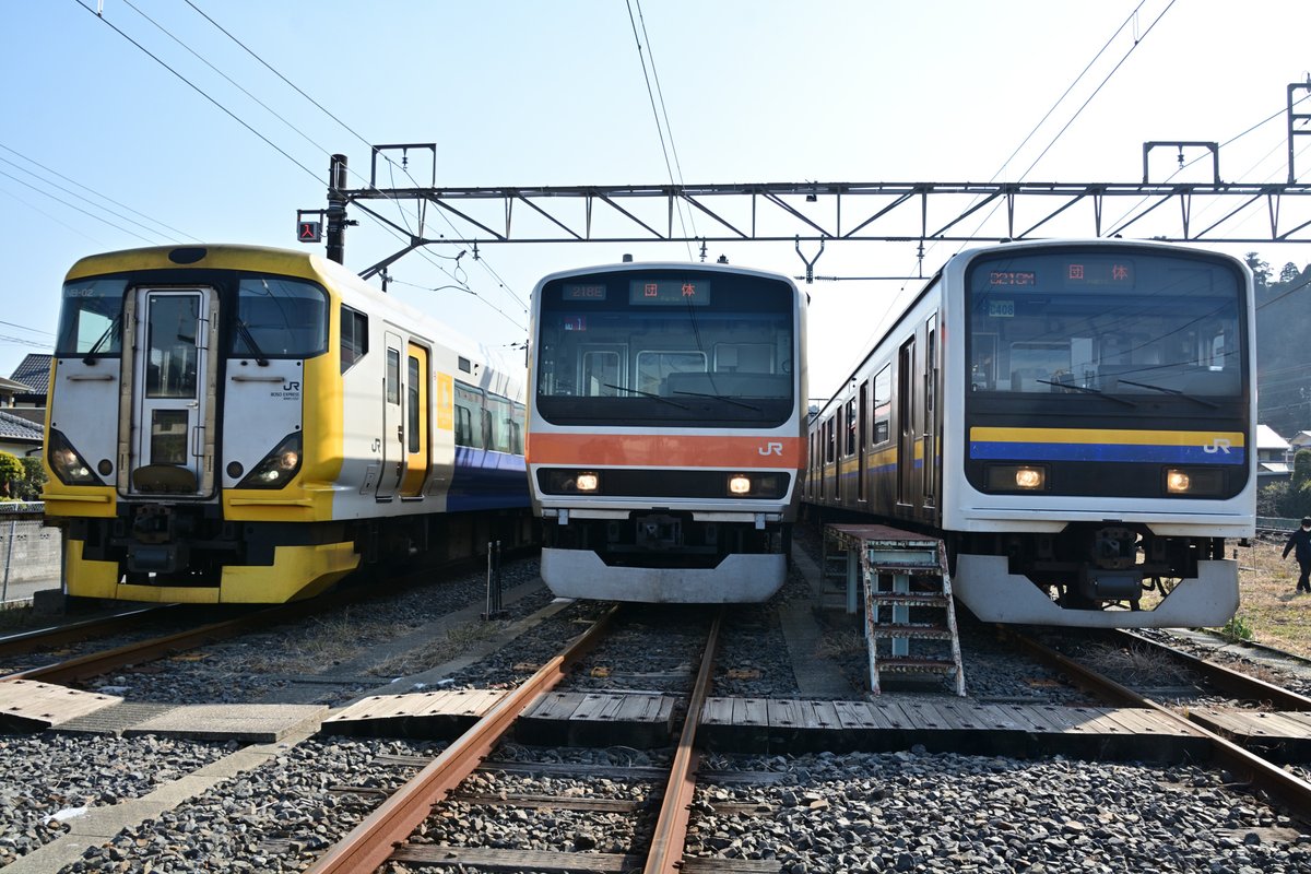 東京メトロドリーム@変異ウイルス注意 on Twitter: "RT @au3033: 今日は、「E231系（武蔵野線車両）が上総一ノ宮駅電留線に入線！車両撮影会 」に行きました。#JR東日本 ...