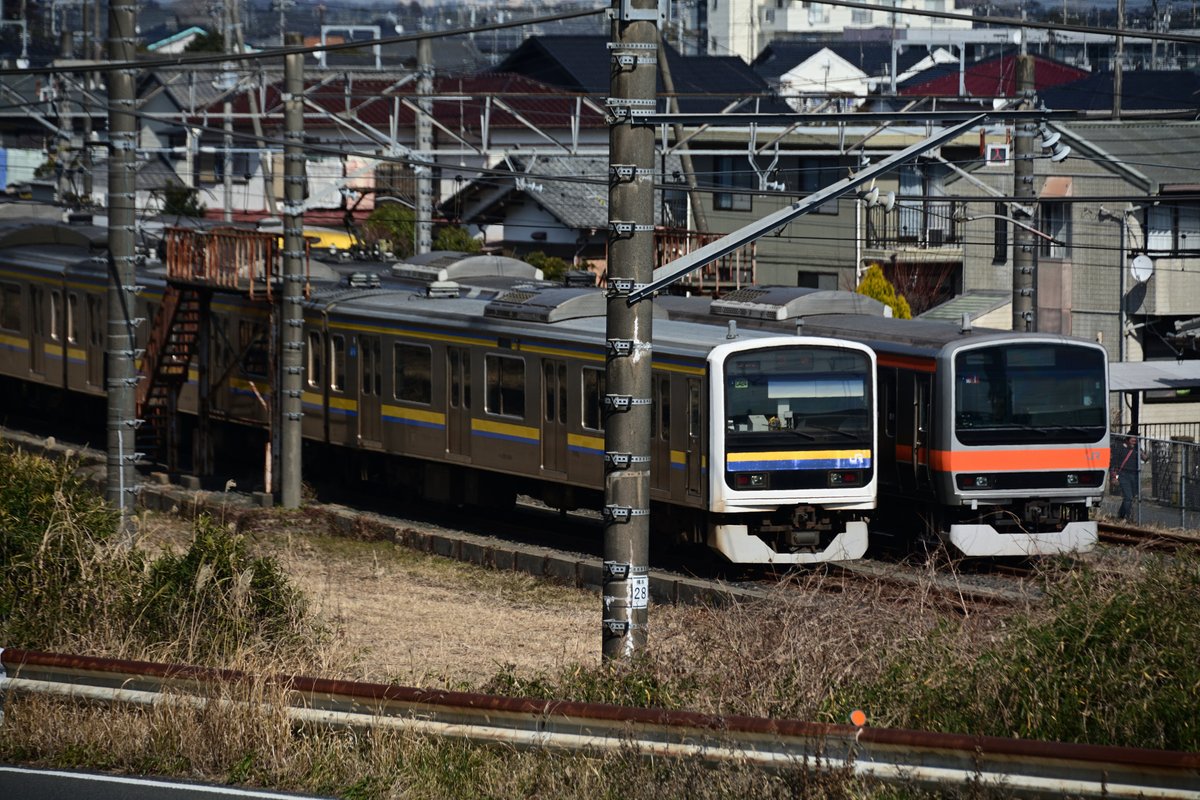 東京メトロドリーム@変異ウイルス注意 on Twitter: "RT @au3033: 今日は、「E231系（武蔵野線車両）が上総一ノ宮駅電留線に入線！車両撮影会 」に行きました。#JR東日本 ...