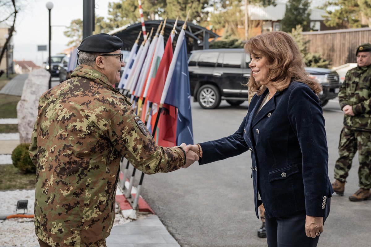 @NATO - KFOR on Twitter: "Today, Commander of the #NATO-led #KFOR mission, Major General Angelo ...