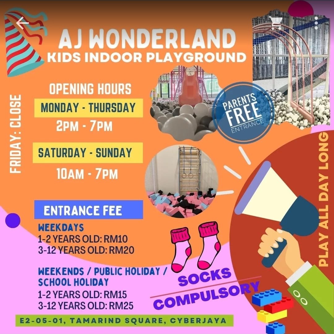 Cyberjaya Info on Twitter: "RT @_frlad: Pertama kali datang AJ wonderland ni. Boleh main puas² ...