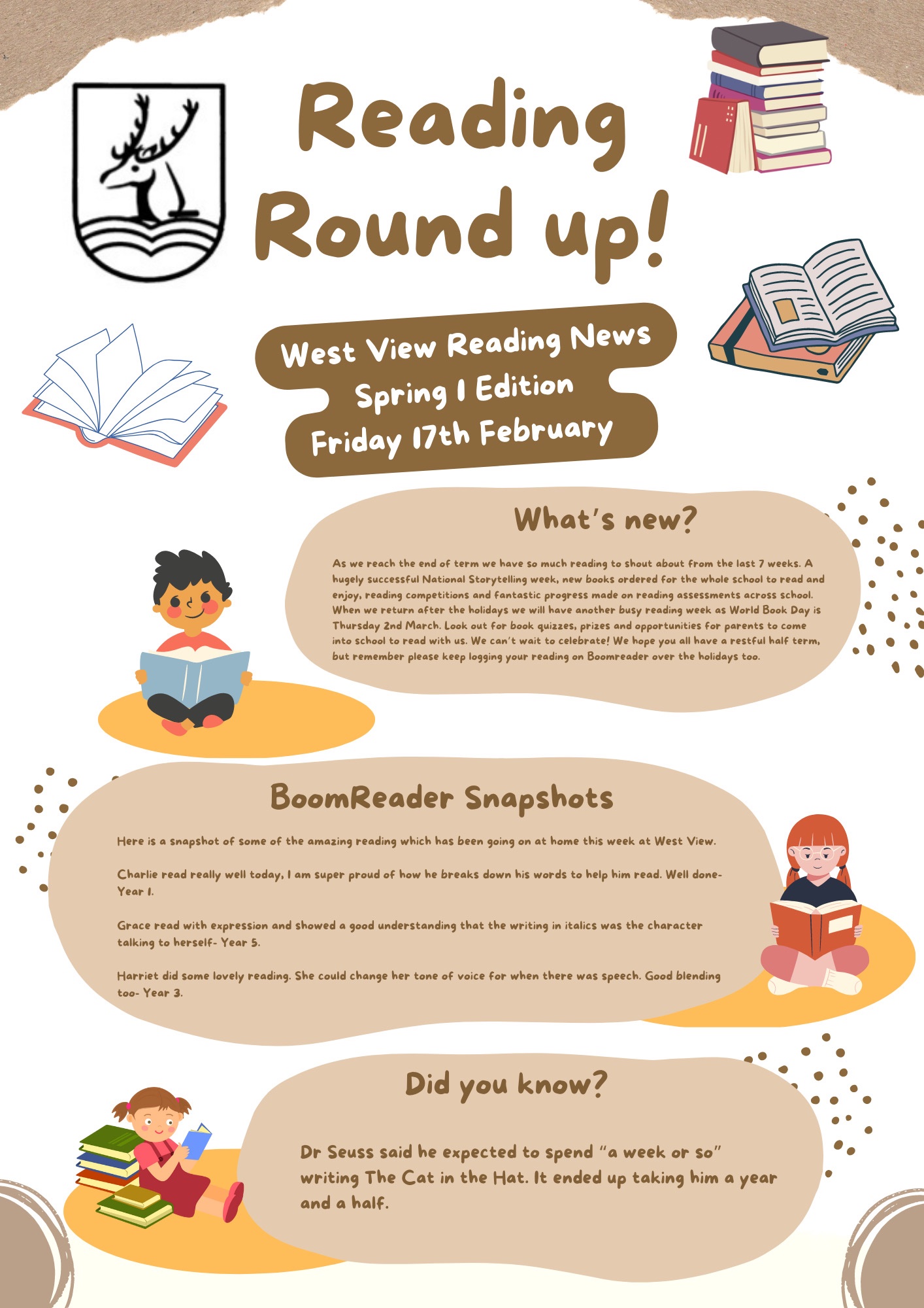 West View Primary School on Twitter: "Reading Round Up 🤎 @LettersSounds ...