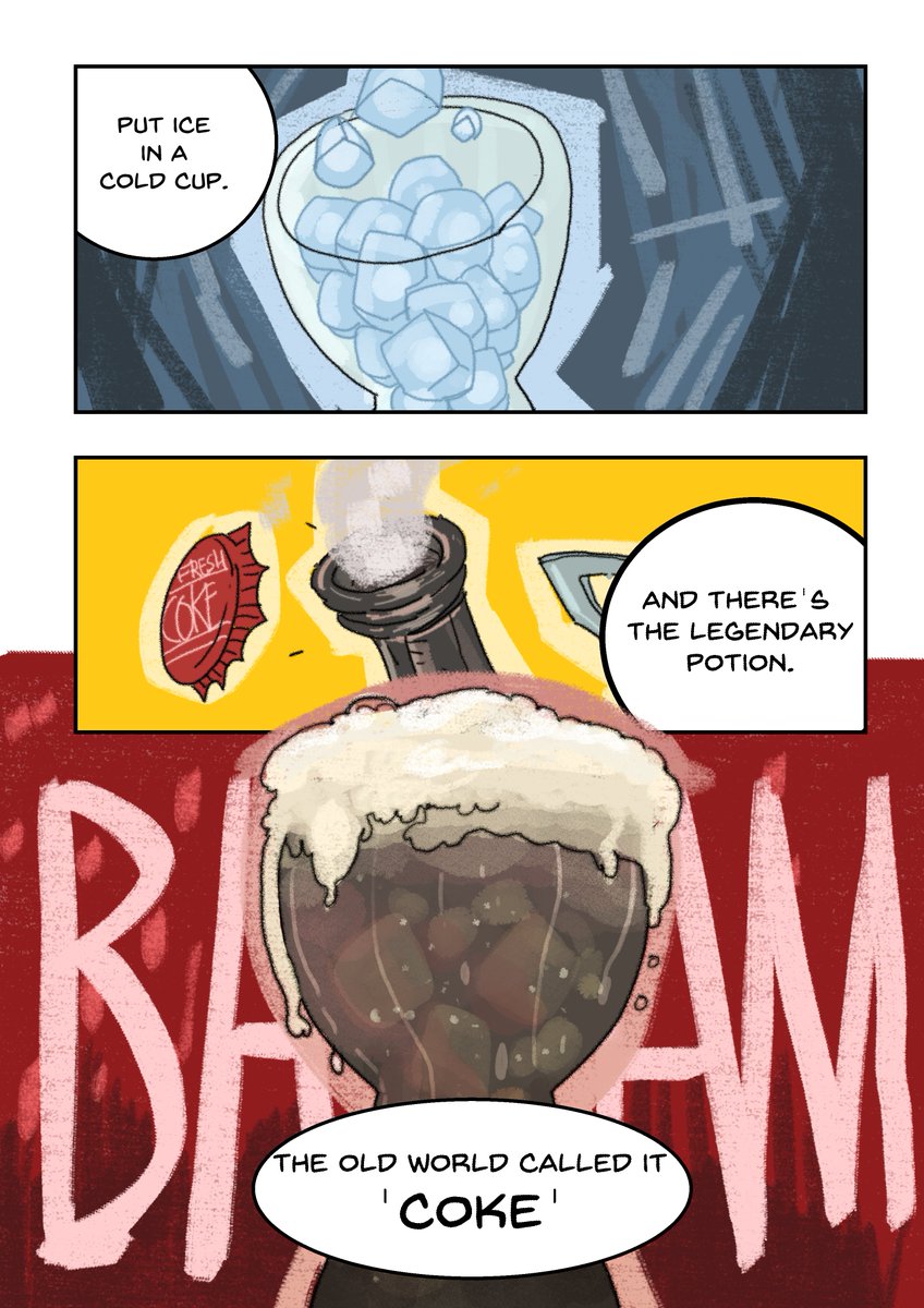 「I made shitty comics please enjoy Summoning(1/3) #comics」Govyの漫画