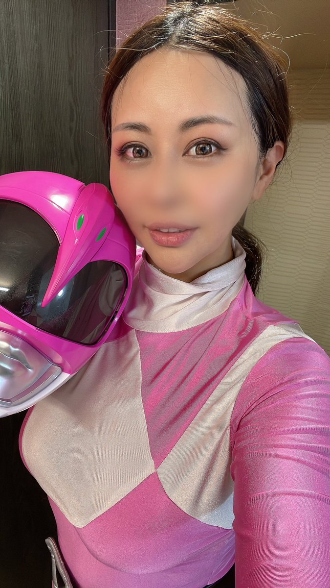 じゅり 敗北スーパーヒロインand敗北の女王様 On Twitter 久しぶりの戦隊ピンク💗 マスクオフ汗だく‼️ 腹パンされて絶体絶命!から