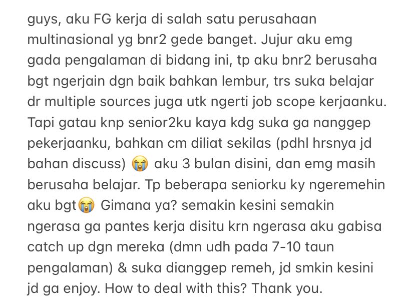 BACA RULES (bit.ly/worksfess) on Twitter: "Aku udh berusaha belajar tp ttp aja digituin, dan itu ...