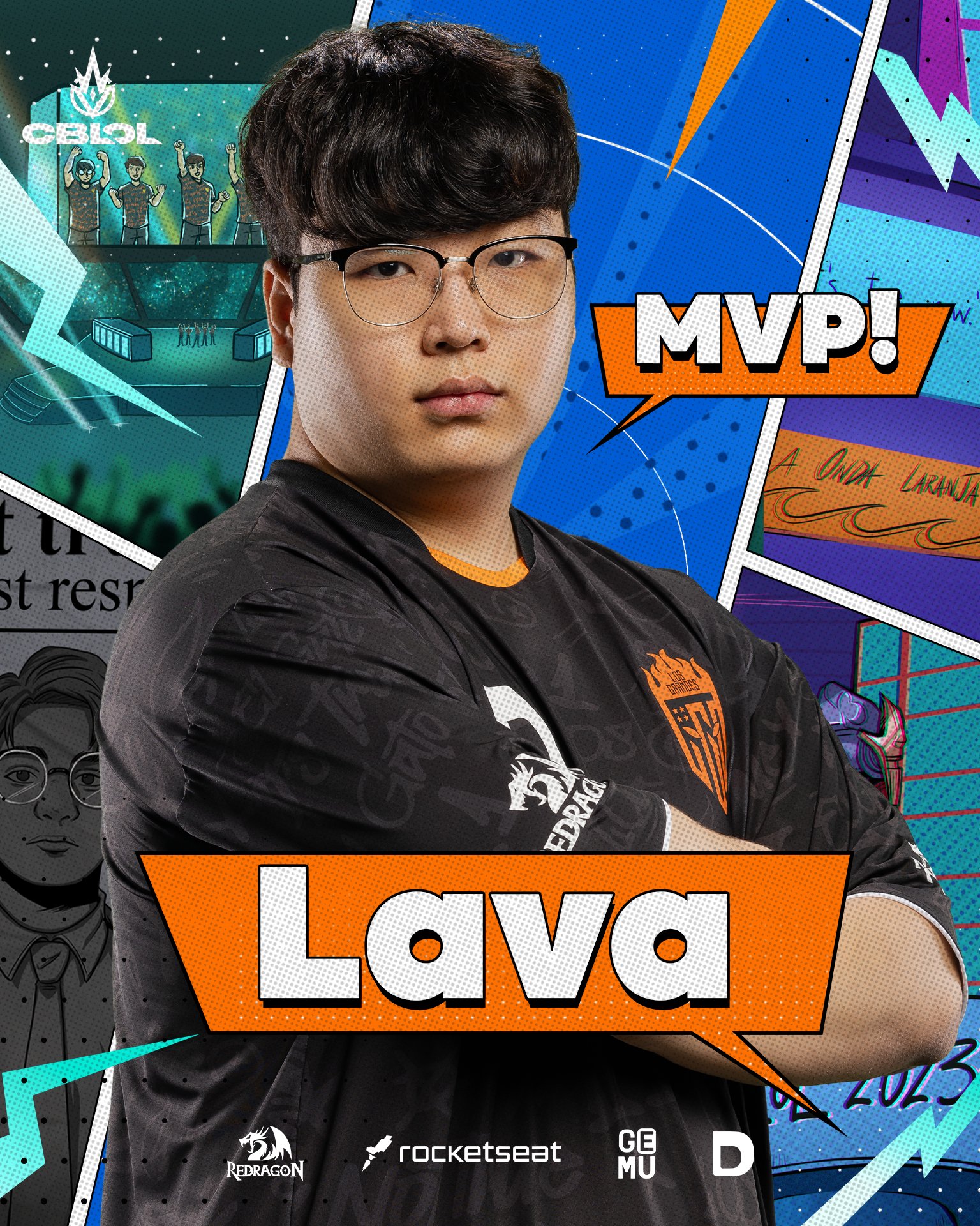 LOS GRANDES on Twitter: "O MVP ficou para o Lava, só ult braba de Taliyah garantindo os ...