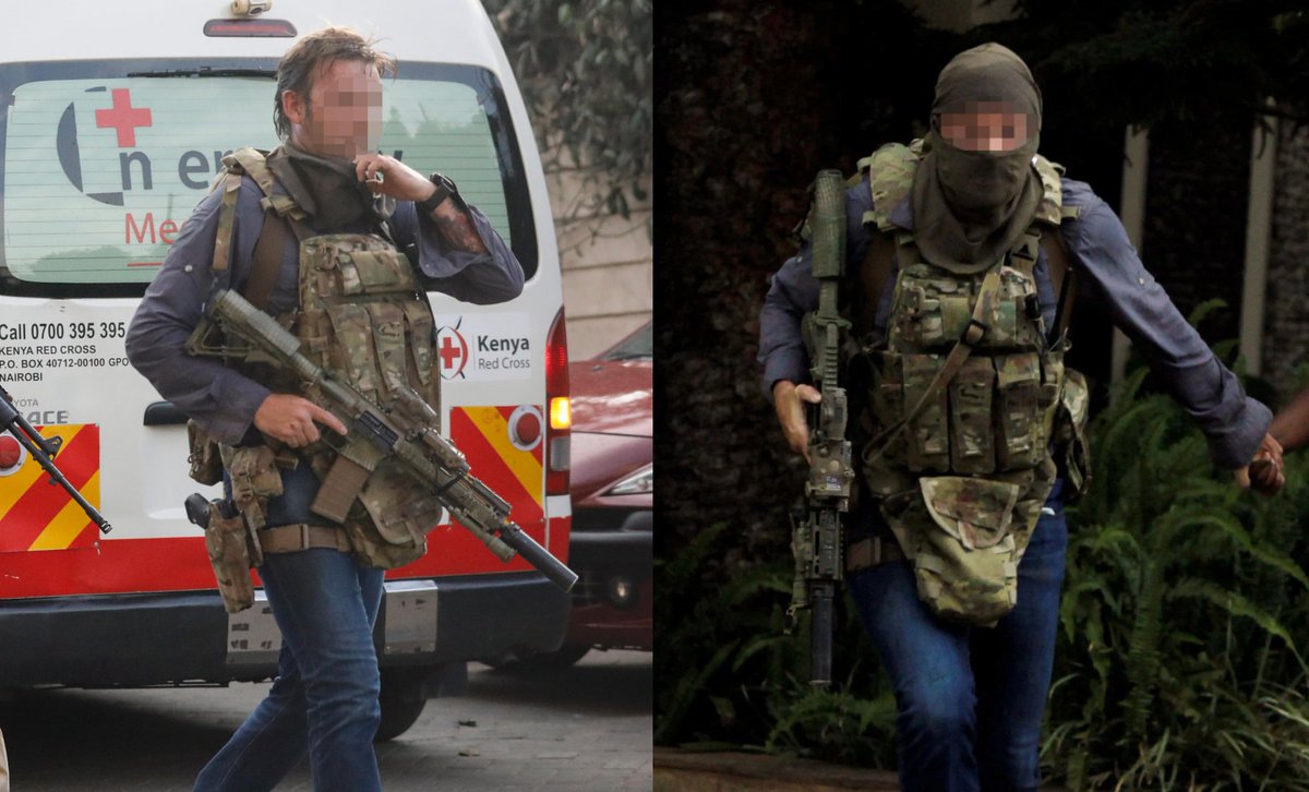 병참과의 총기봇🏳️‍🌈 on Twitter: "RT @dewszt: Lone SAS operator responding to an attack in Nairobi, 2019"