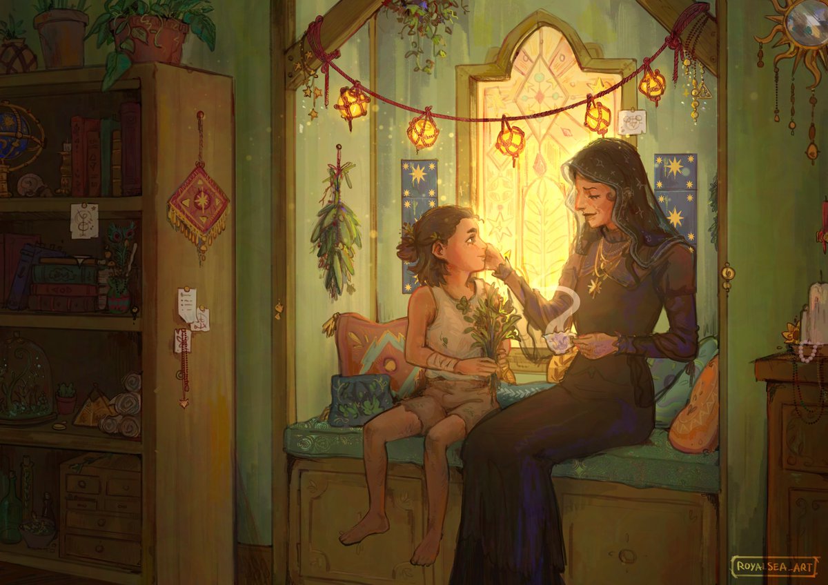 Mars 🗡️🃏 on Twitter: "The Witch's son 🌾