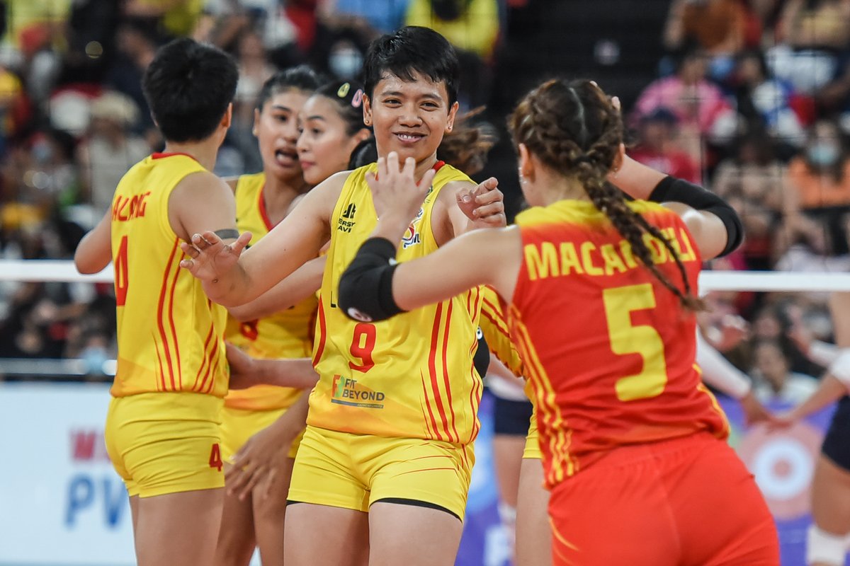 RideTv Official on Twitter: "FINAL: F2 Logistics hands Creamline its first loss after outlasting ...