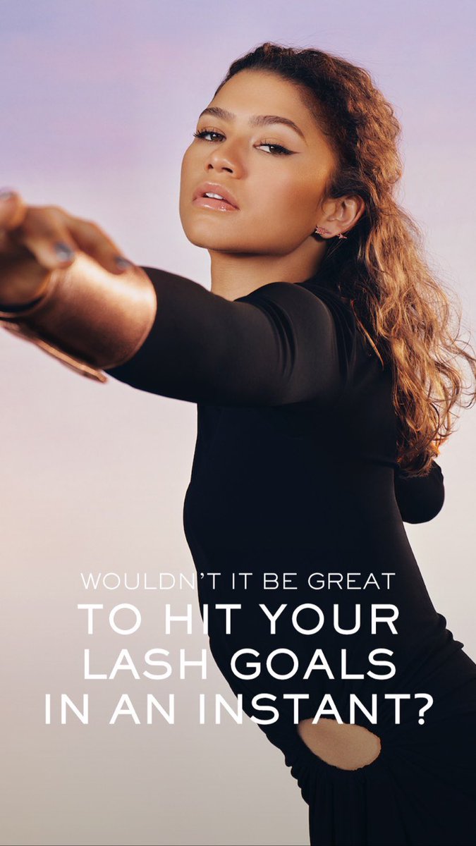 Zendaya Updates On Twitter Zendaya For Lancôme Lash Idôle