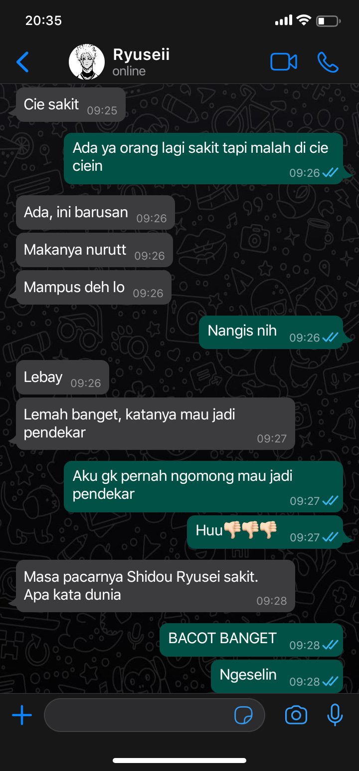 Dera on Twitter: "Ryusei, kalo pacarnya sakit https://t.co/oPlbEv8U0j" / Twitter