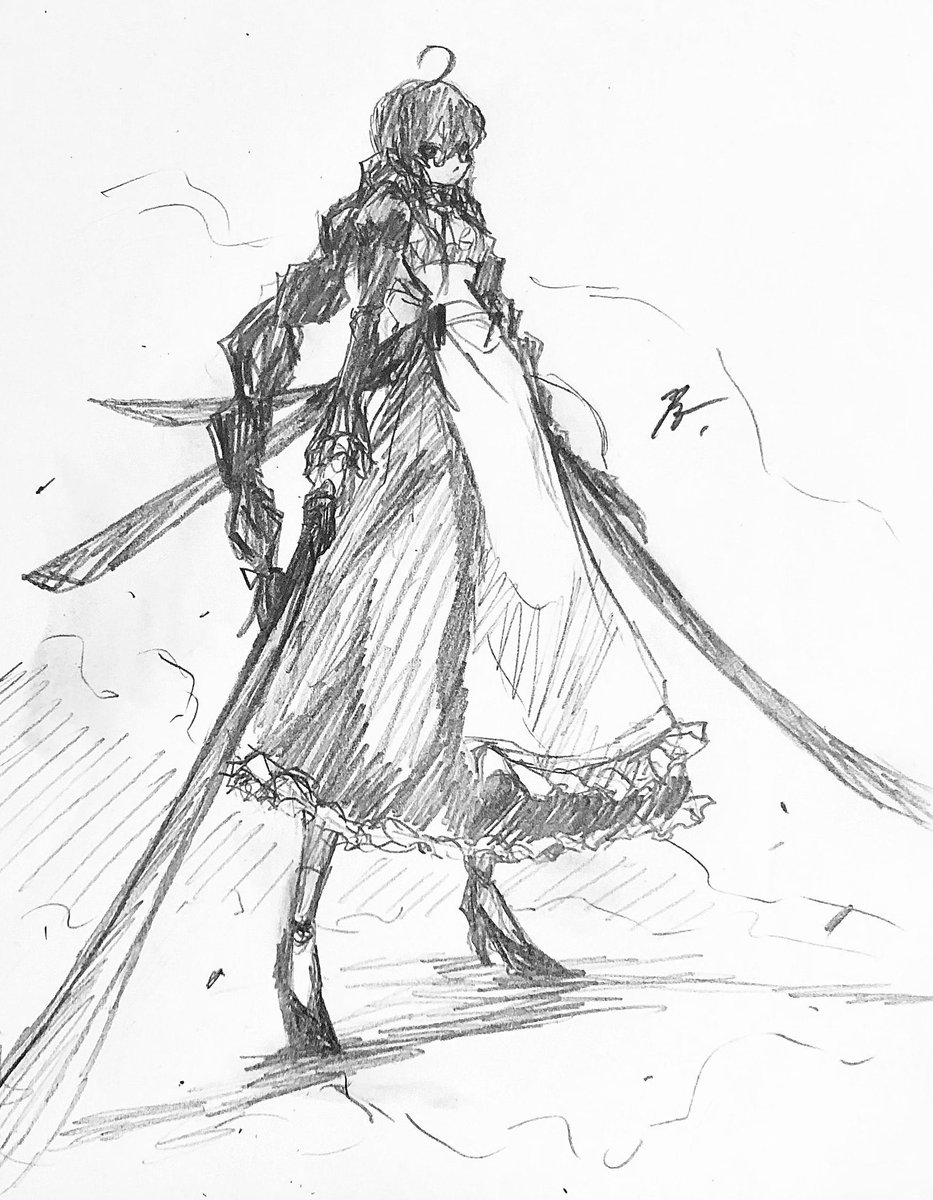 これを見た人はメイドをTLに放流しよう 戦うメイドはいいぞ 」|RARUKUの漫画