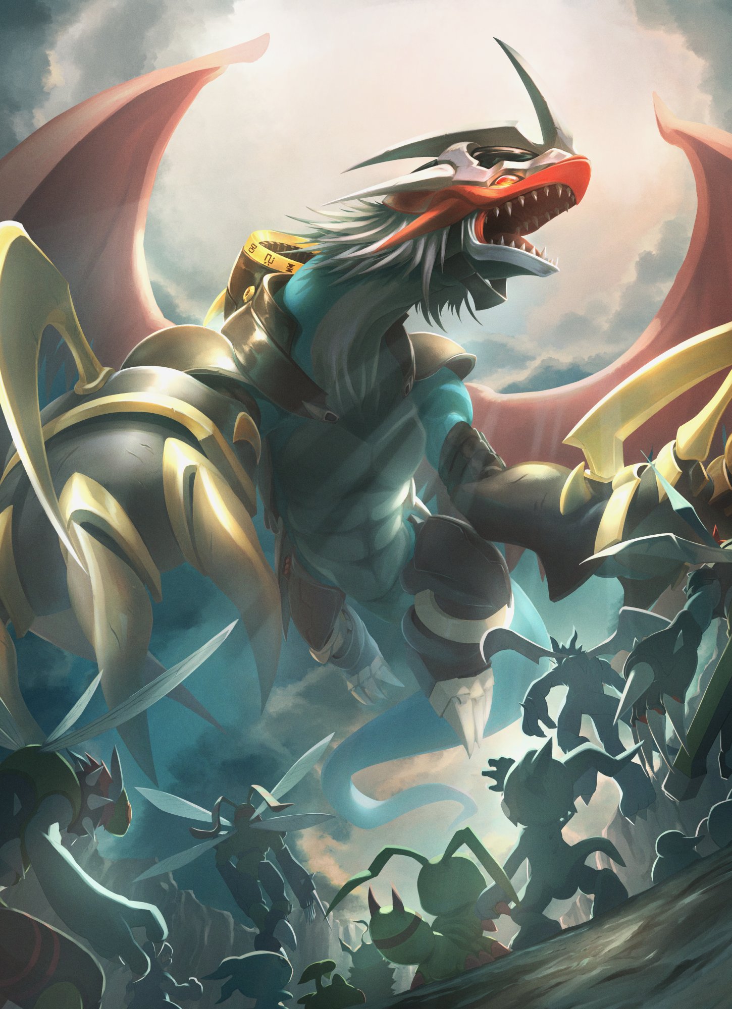 Digimon Imperialdramon Wallpaper