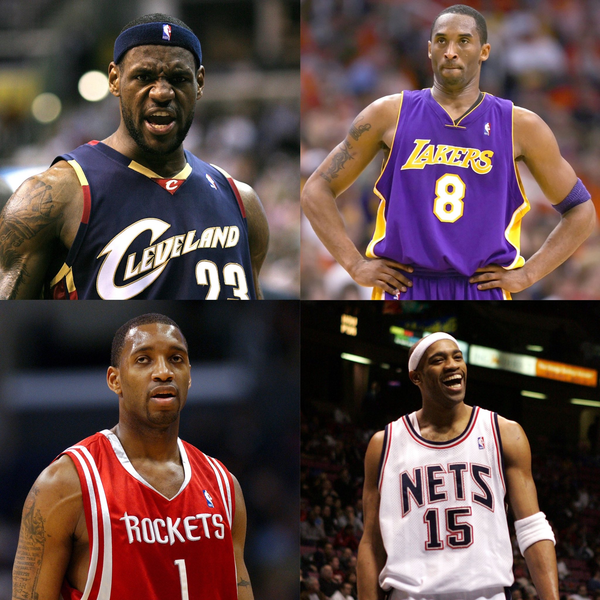 Tracy Mcgrady And Vince Carter Dunk Contest