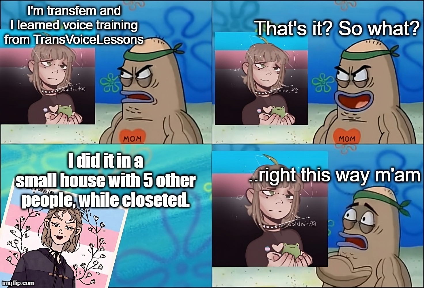 Spongebob Meme How Tough Am I